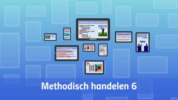 Methodisch handelen 6 (waterfles) by Sjors Bottema on Prezi