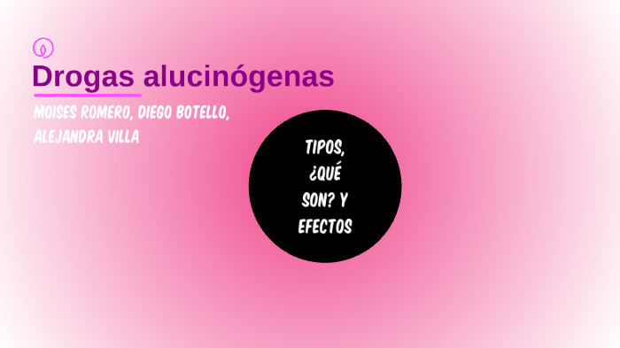 Drogas alucinógenas by Esteban Botello on Prezi