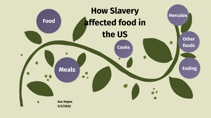 How slavery effected food/cooking by ace hayes on Prezi
