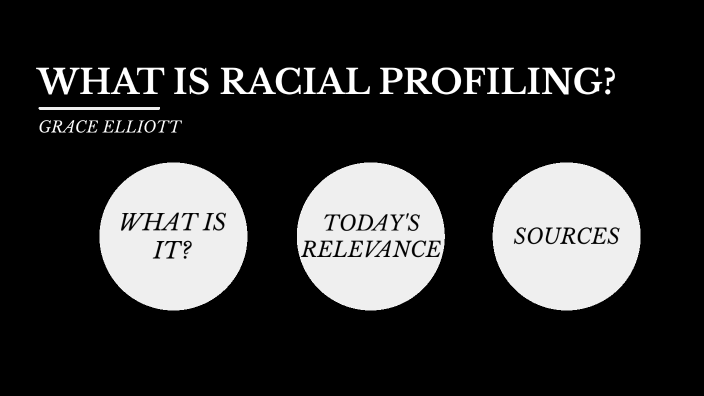 What is Racial Profiling? by Grace Elliott on Prezi