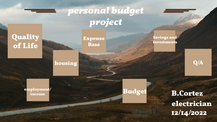 personal budget project by Bryan Cortez on Prezi