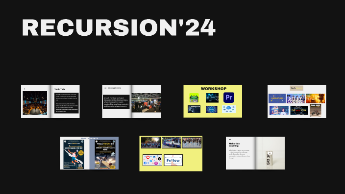 Recursion 24 by Recursion Tech Fest on Prezi