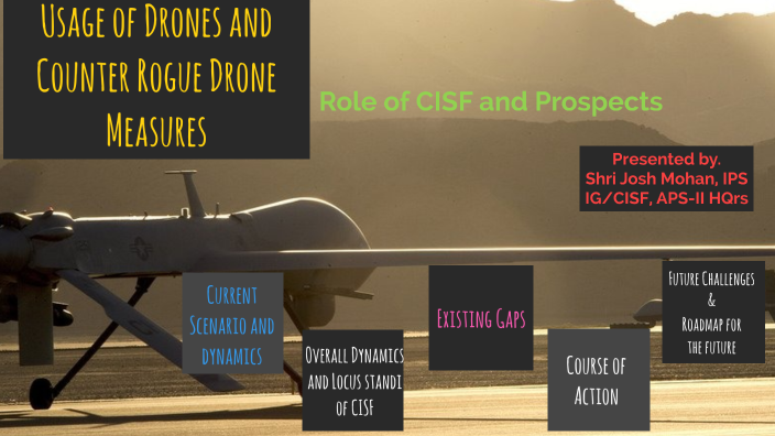 Usage of Drones and Counter Rogue Drone Measures by Chandra K on Prezi