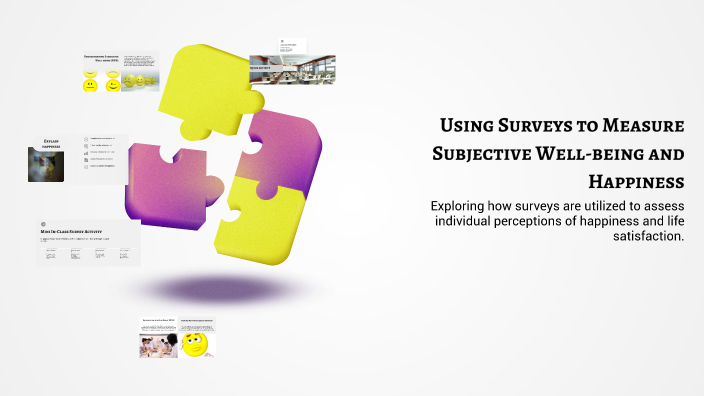 Using Surveys to Measure Subjective Well-being and Happiness by Asika ...