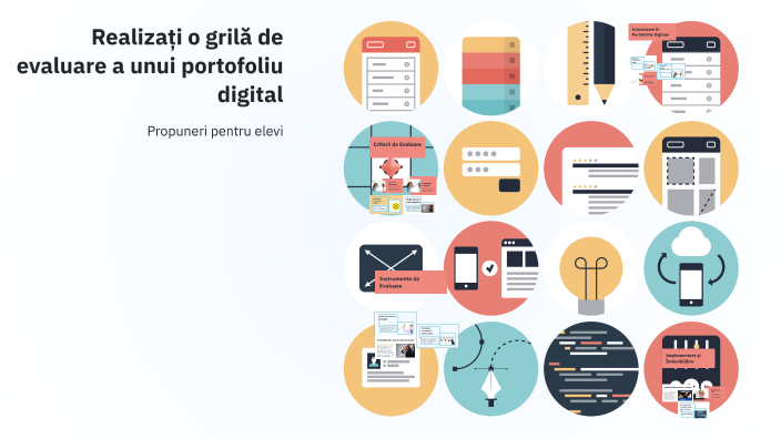 Realizați o grilă de evaluare a unui portofoliu digital by Angela Duda ...