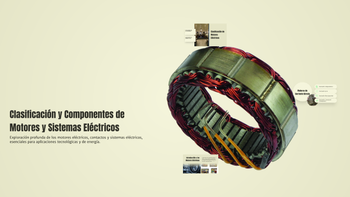 Clasificación y Componentes de Motores y Sistemas Eléctricos by ...