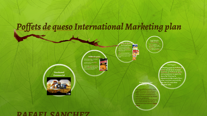 Poffets de queso International Marketing plan by Rafael Sanchez on Prezi