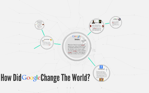 How Did Google Change The World?? by CJ B. on Prezi