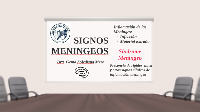 SIGNOS MENÍNGEOS by Gemii SolMer on Prezi
