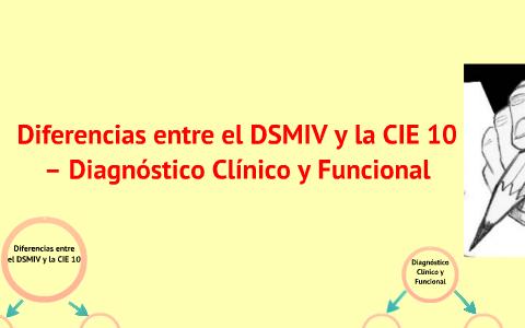 DIFERENCIAS ENTRE DSM IV Y CIE 10 by Wilson Ruales on Prezi