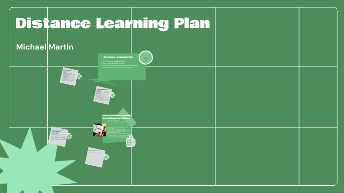 Distance Learning Plan by Michael Martin on Prezi