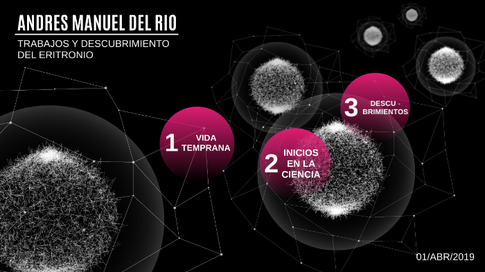 Importancia de los trabajos de Andres Manuel del Rio y el ...