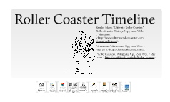 Roller Coaster Timeline by Melissa Sen