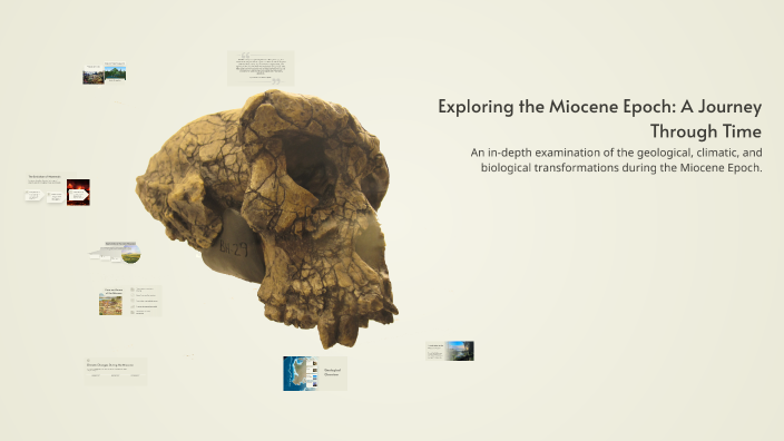 Exploring the Miocene Epoch: A Journey Through Time by Maycee Benner on ...