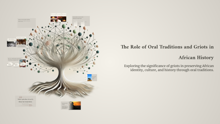 The Role of Oral Traditions and Griots in African History by zeflonz on ...