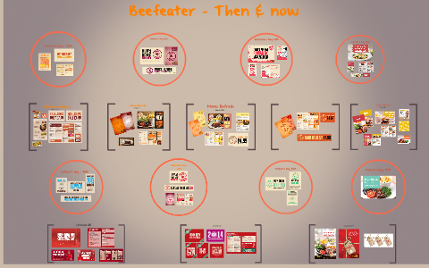 Beefeater Menus - Then & now by Laura McFarlane