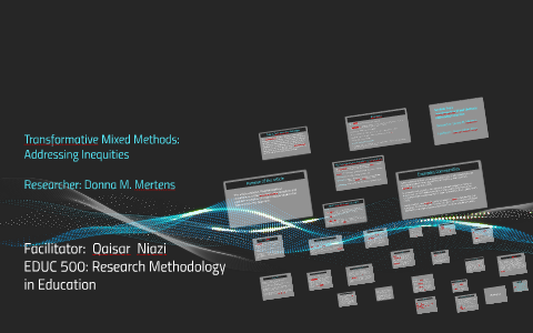 Transformative Mixed Methods: Addressing inequities by Qaisar Niazi on ...