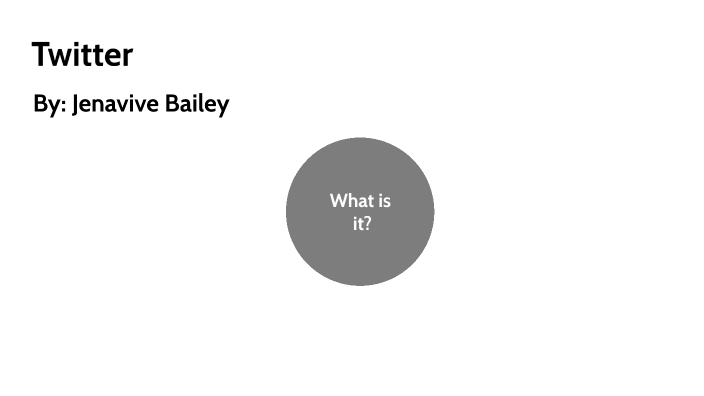 twitter by Jenavive Bailey on Prezi