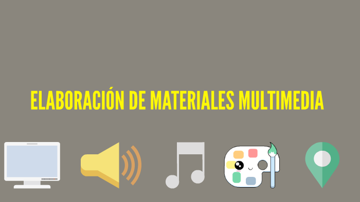 Elaboración de materiales multimedia by Gema SANCHEZ on Prezi