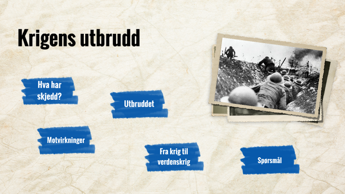 Første Verdenskrig Utbruddet by Sander Johnsen on Prezi