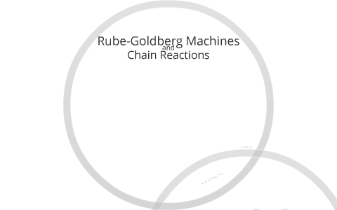 Rube Goldberg machines and chain reactions. by Jeff Ernst on Prezi
