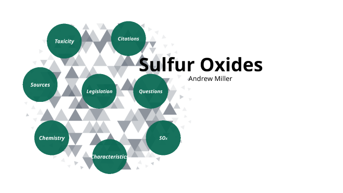 Sulfur Oxides AM by Andrew Miller on Prezi