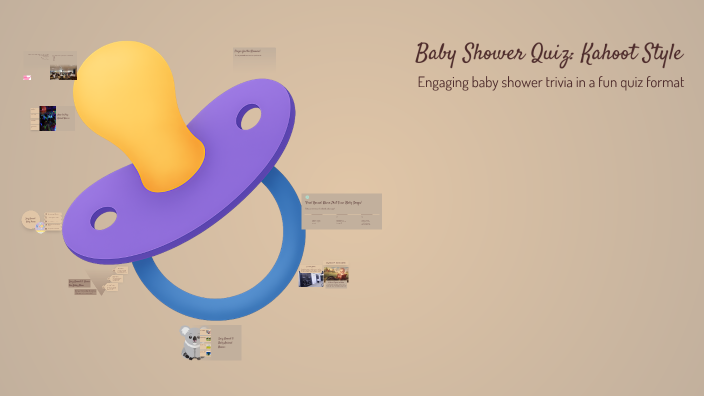 Baby Shower Quiz: Kahoot Style by Lisa Dokter on Prezi