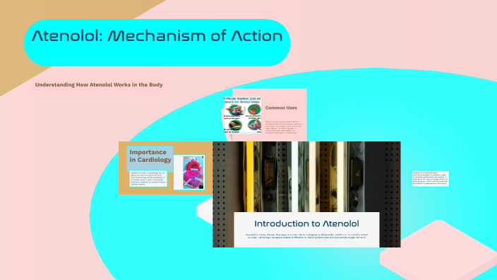 Atenolol: Mechanism of Action by amir rashid on Prezi