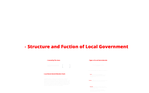 Chapter 24 Structure and Function of Local Government by Andrew ...