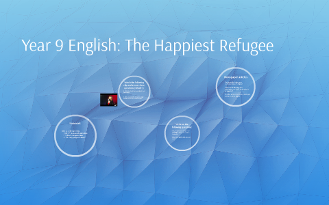 Year 9 English: The Happiest Refugee by on Prezi