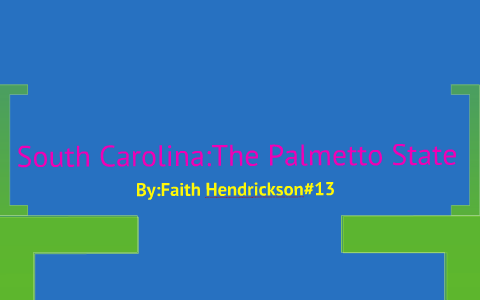 South Carolina: The Palmetto State by Faith Hendrickson