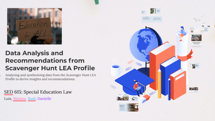 Data Analysis and Recommendations from Scavenger Hunt LEA Profile by ...