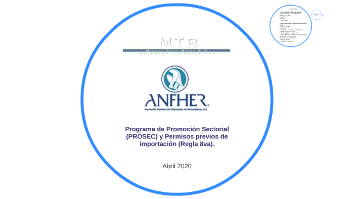 Programa de Promoción Sectorial (PROSEC) y Permisos previos by Liz ...