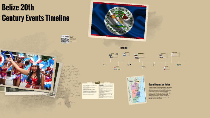 Belize 20th Century Events Timeline by Bryan Fernandez on Prezi