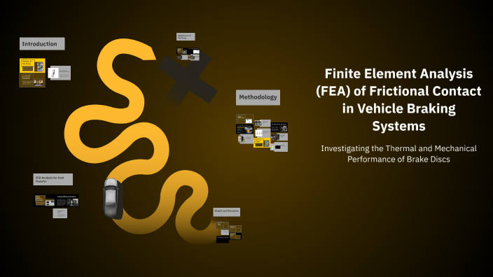 Finite Element Analysis (FEA) of Frictional Contact in Vehicle Braking Systems by Mohammed ...