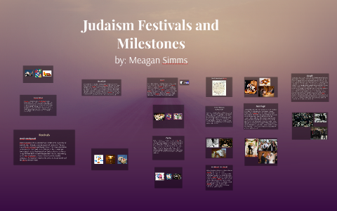 Judaism Festivals and Milestones by meagan simms on Prezi