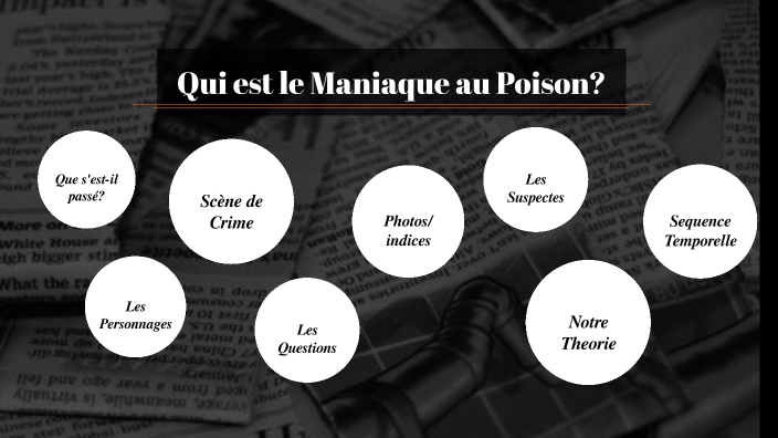 Mur d'Investigation - Rouge Poison by Jayden Choi on Prezi