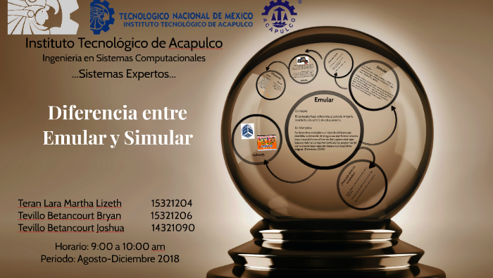Diferencia entre Simular y Emular by 'Lizeth Lara on Prezi