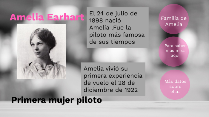 amelia earhart by Valentina Olivera on Prezi