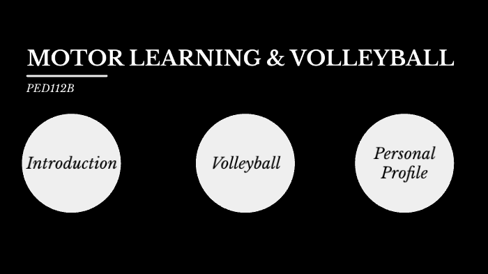 Motor Learning & Volleyball by Luca SpanoKerr on Prezi