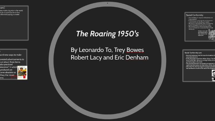 The roaring 50's by Trey Bowes on Prezi