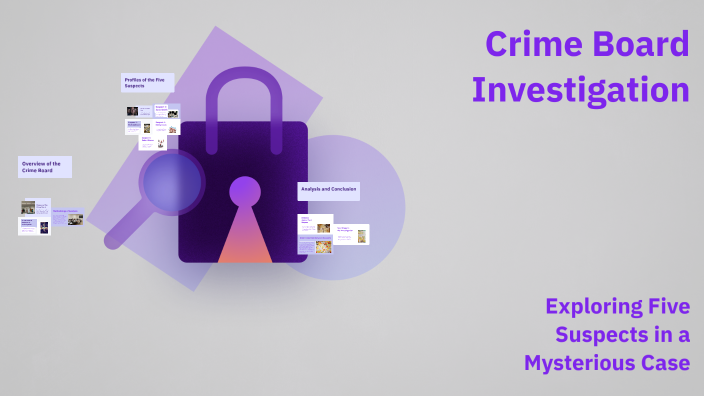 Crime Board Investigation by Josbian Vazquez Vasquez on Prezi