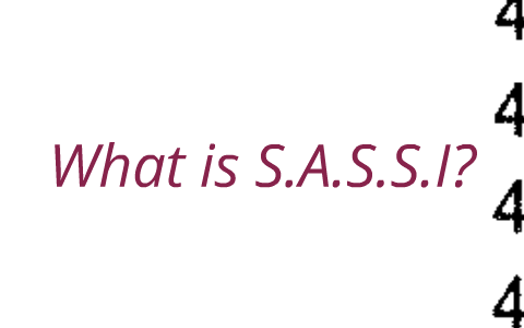 S.A.S.S.I Substance Abuse Subtle Screening Inventory by michele ...