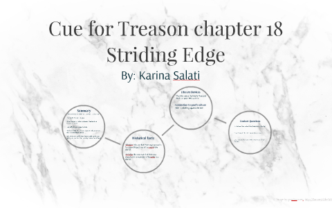 Cue for Treason chapter 18 by karina salati on Prezi