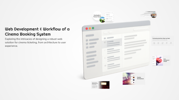 Web Development & Workflow of a Cinema Booking System by Arpitabarman ...