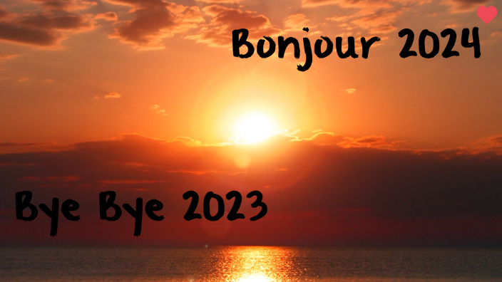 Bye Bye 2023, Bonjour 2024 by Camille Chouinard on Prezi