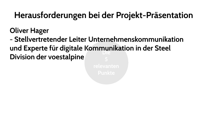 FH Vortrag by Oliver Hager on Prezi