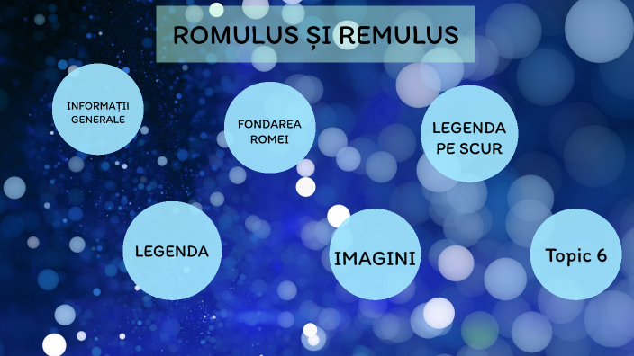 ROMULUS ȘI REMULUS by Andreea Rebegea on Prezi