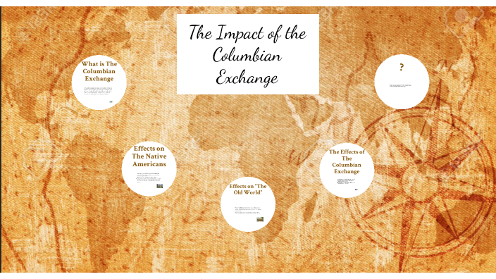 The Impact of The Columbian Exchange by Kaylee Workman on Prezi