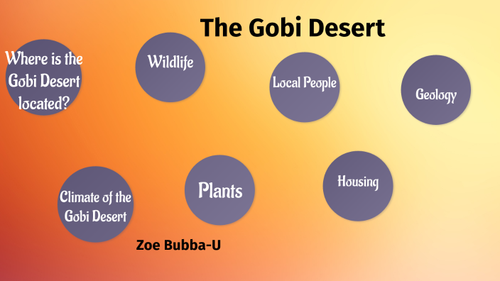 The Gobi Desert by Zoe Wilson on Prezi